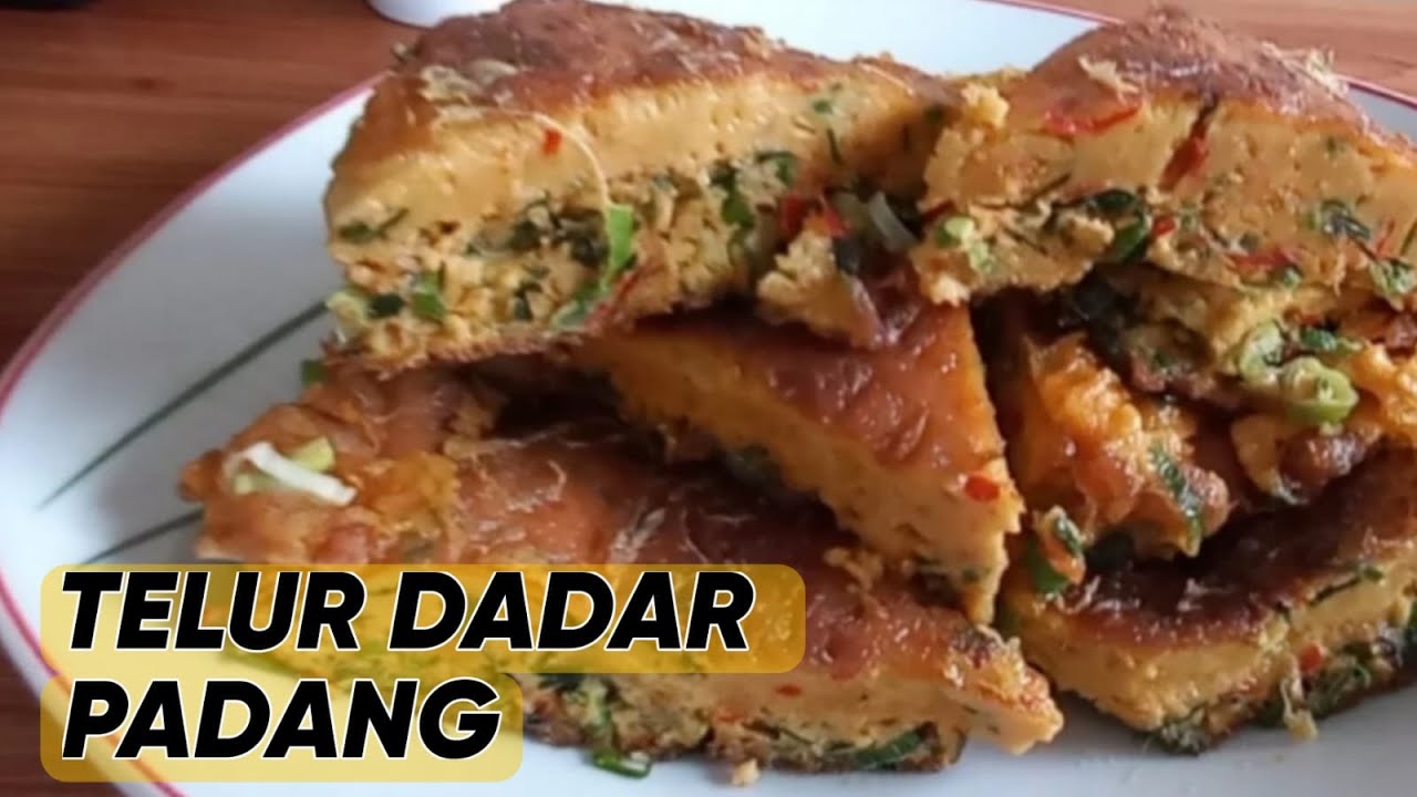 RESEP TELUR DADAR PADANG, TALUA BARENDO SABANA TABA - YouTube