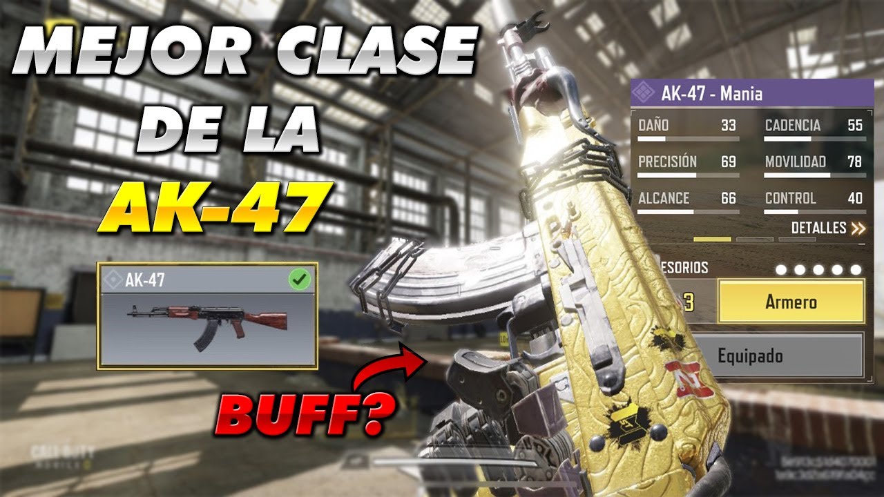 AK-47 FUSIL DE ASALTO MEJOR ACCESORIOS | MEJOR CLASE EN RANKED Y BR DE ...