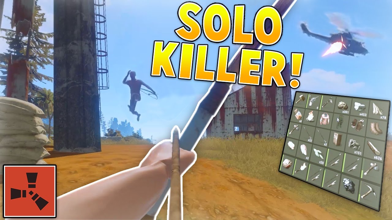 SOLO KILLER! | Rust Solo Gameplay - YouTube