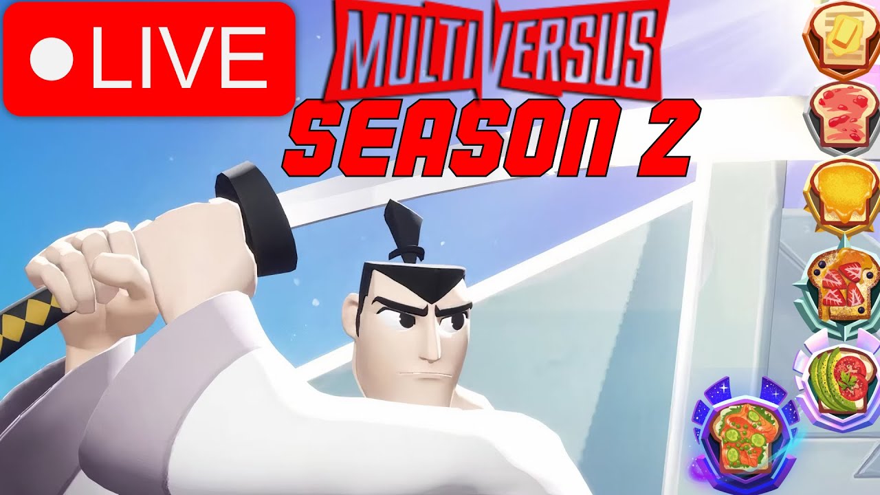 【MultiVersus】 Season 2 hype SAMURAI JACK , NEW SKINS, RANKED AND MORE ...