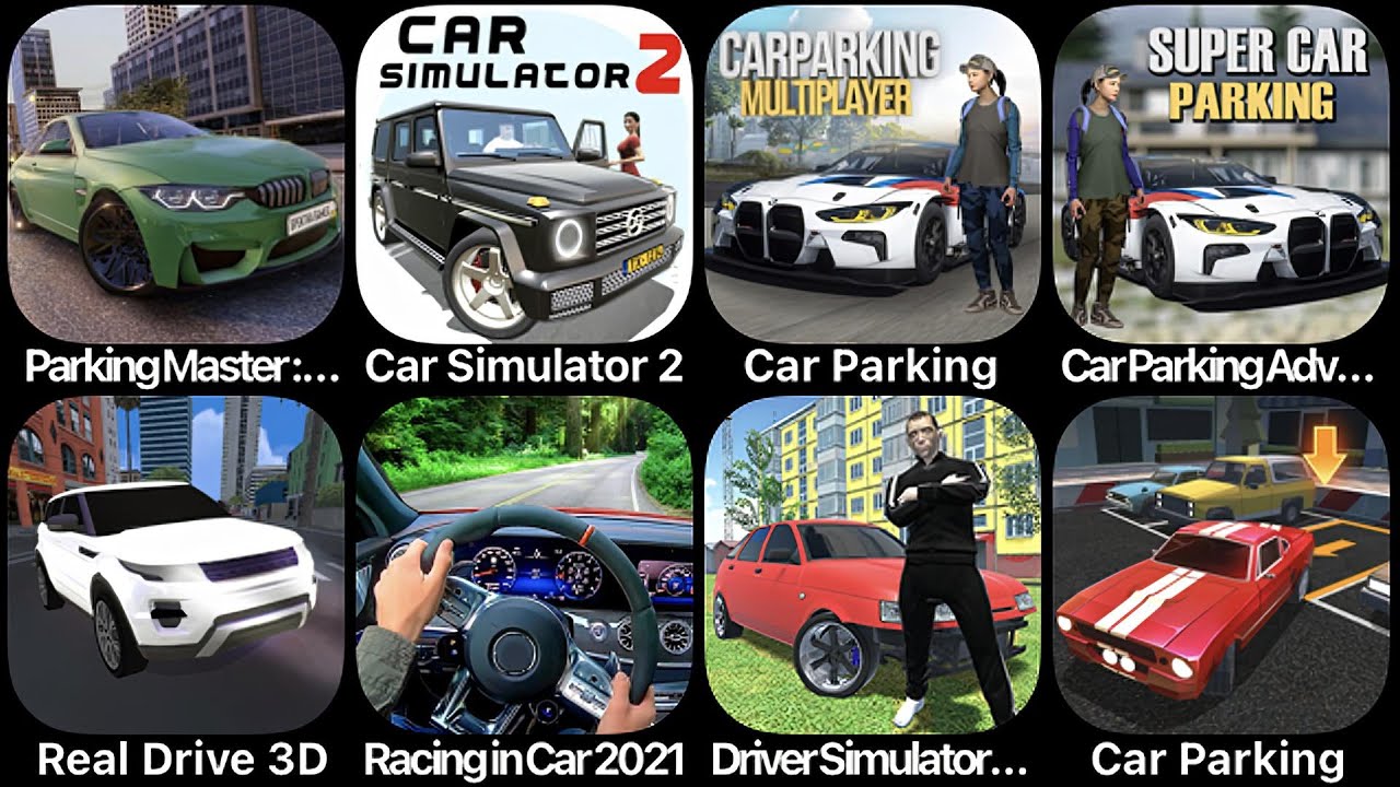 Parking Master, Car Simulator 2, Car Parking, Car Parking Adventure ...