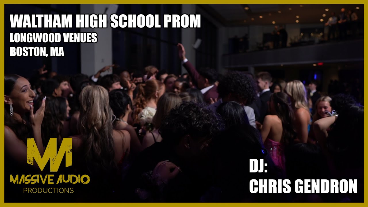 Waltham High School Prom 2025 at Longwood Venues, Boston - DJ Chris ...