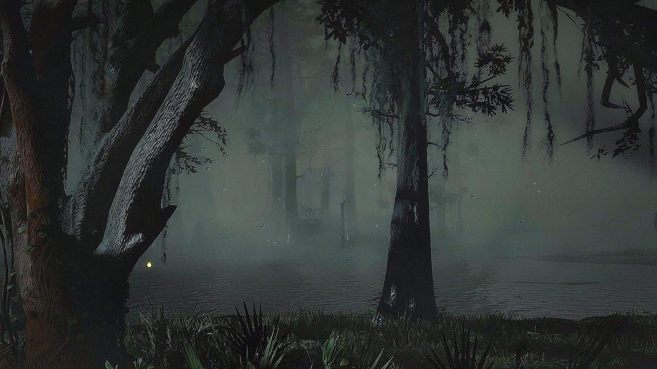 Night Forest Ambience ASMR crickets, frogs, birds sounds for deep ...