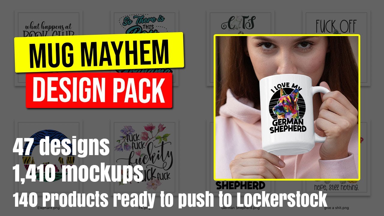 Mug Mayhem Design Pack - YouTube