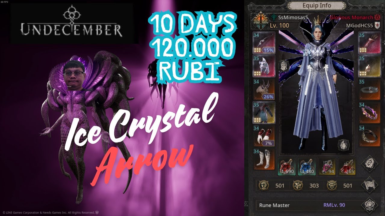 Undecember Rebirth|Mimosa - Ice Crytal Arrow - YouTube