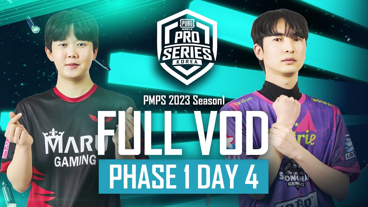 PMPS 2023 SEASON 1 PHASE 1 DAY 4 (04.02) l 배틀그라운드 모바일 - YouTube