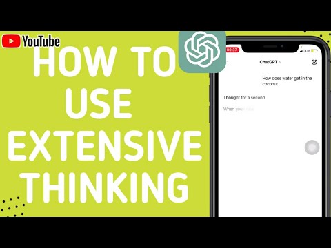 How To Use ChatGPT Extended Thinking Feature - YouTube
