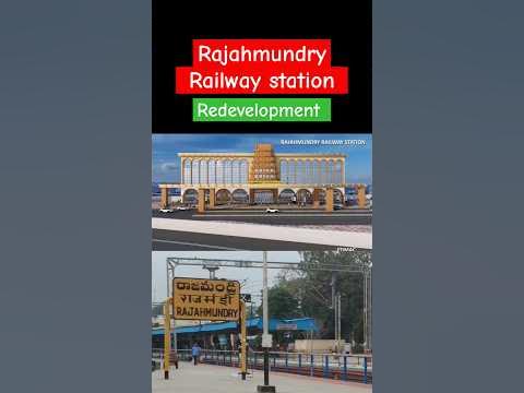 Rajahmundry Railway station redevelopment #techchaitu రాజమండ్రీ రైల్వే స్టేషన్ - YouTube