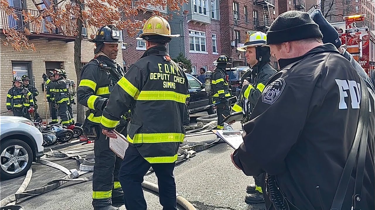 FDNY BOX 3389 ~ FDNY OPERATING FOR A 10-75 FIRE IN A MULTIPLE DWELLING ...