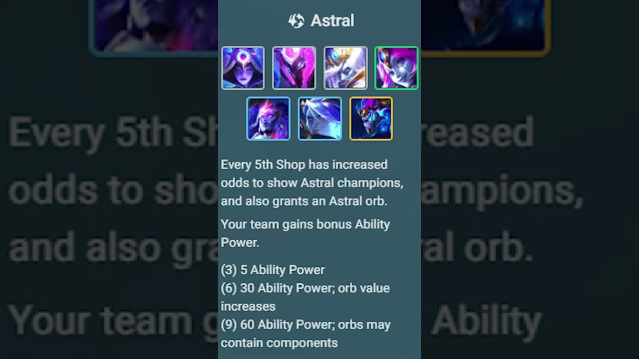 How Astral Synergy Works & Tips and tricks | TFT Guide Teamfight ...