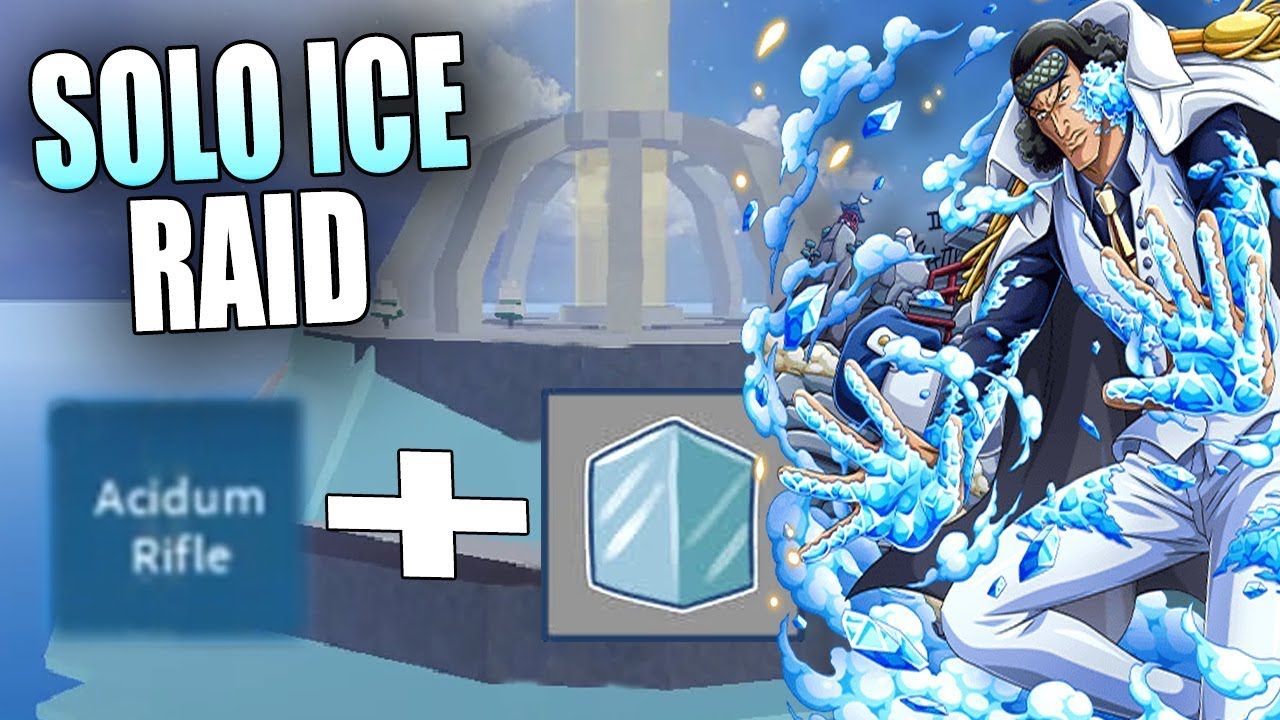 ROBLOX- SOLANDO RAID DE ICE(bloxfruits) - YouTube