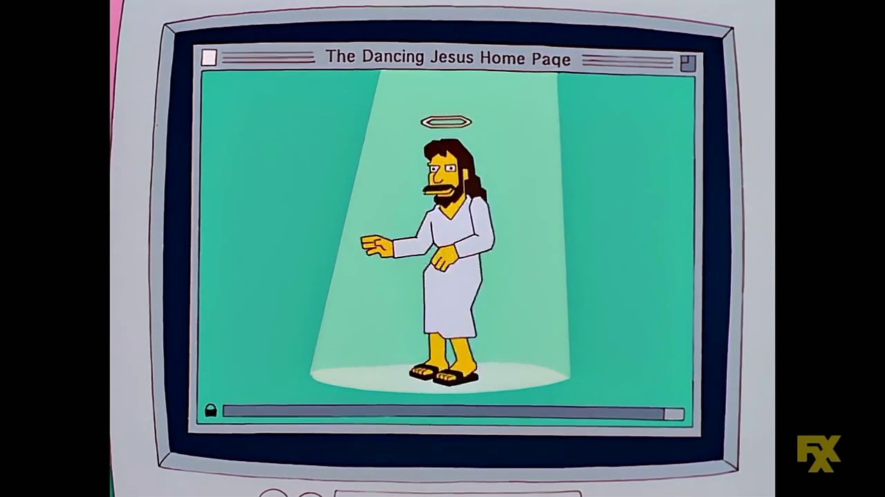 Jesús bailando - Los Simpsons - YouTube