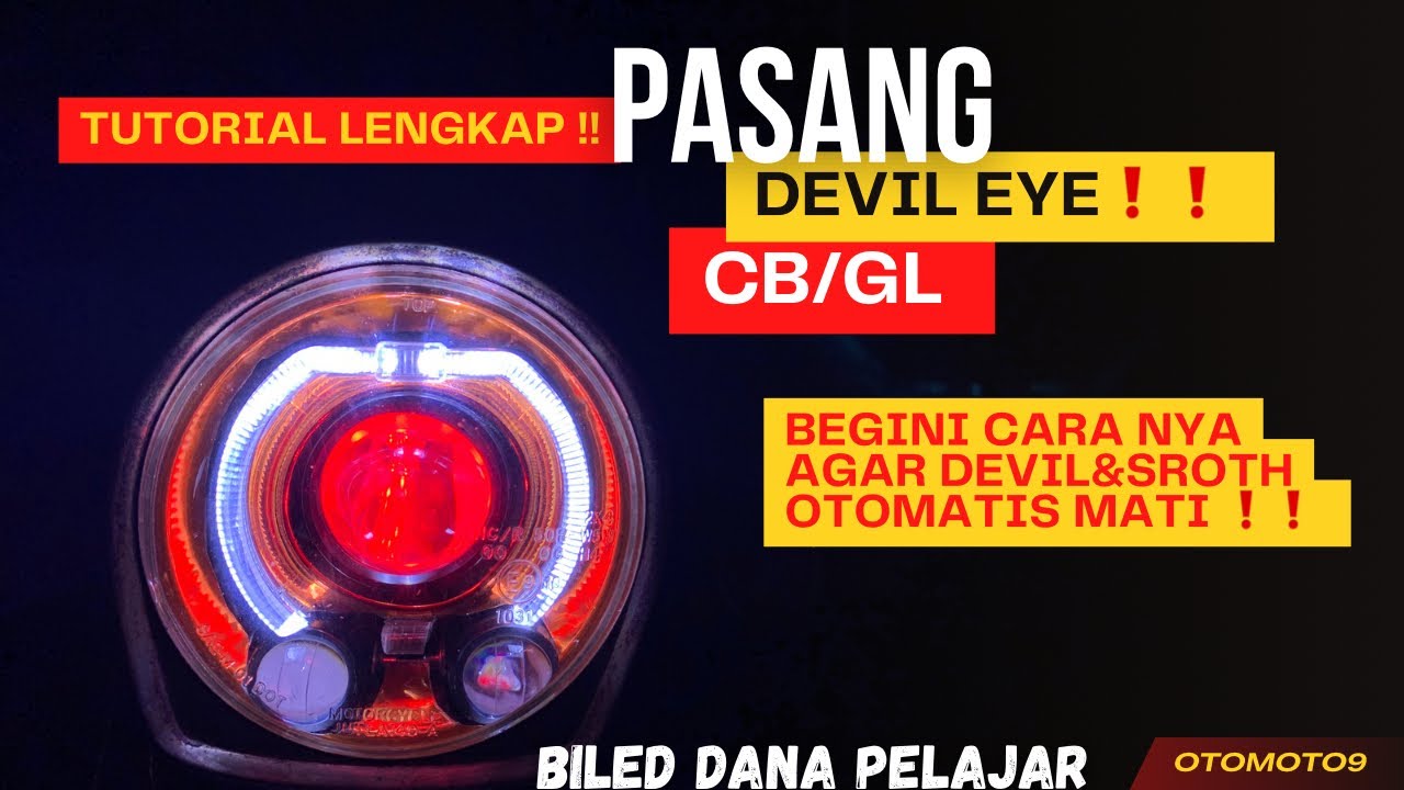 Pasang Lampu Devil | tutorial lengkap pasang relay ️ ️ - YouTube