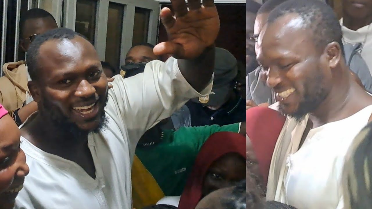 Exclusif - les premières images de Modou Lô après sa victoire sur Boy ...