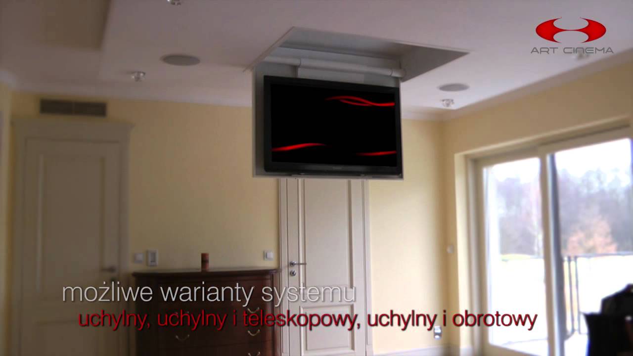 ArtCinema mechanizm chowania TV Future Automation - YouTube