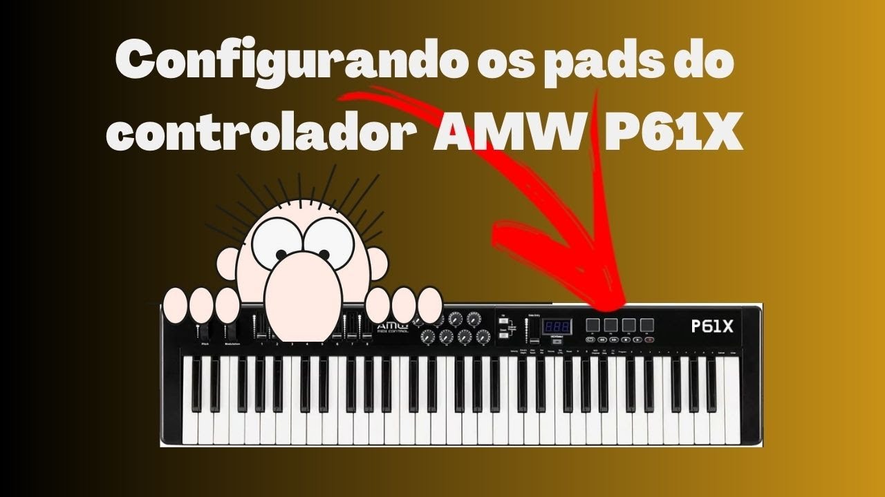 Configurando os Pads do AMW P61X - YouTube