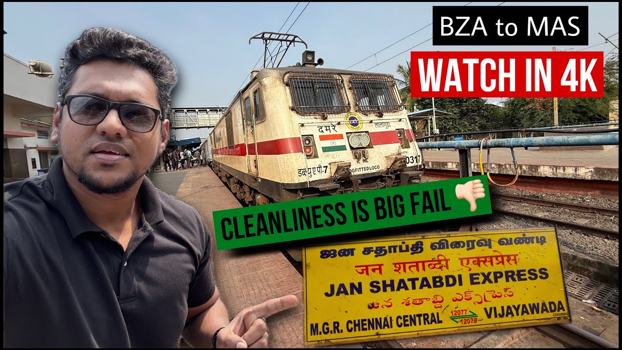 🔴 JAN SHATABDI EXPRESS | SPEEDING at 130 KMPH 🔥 VIJAYAWADA JN to ...