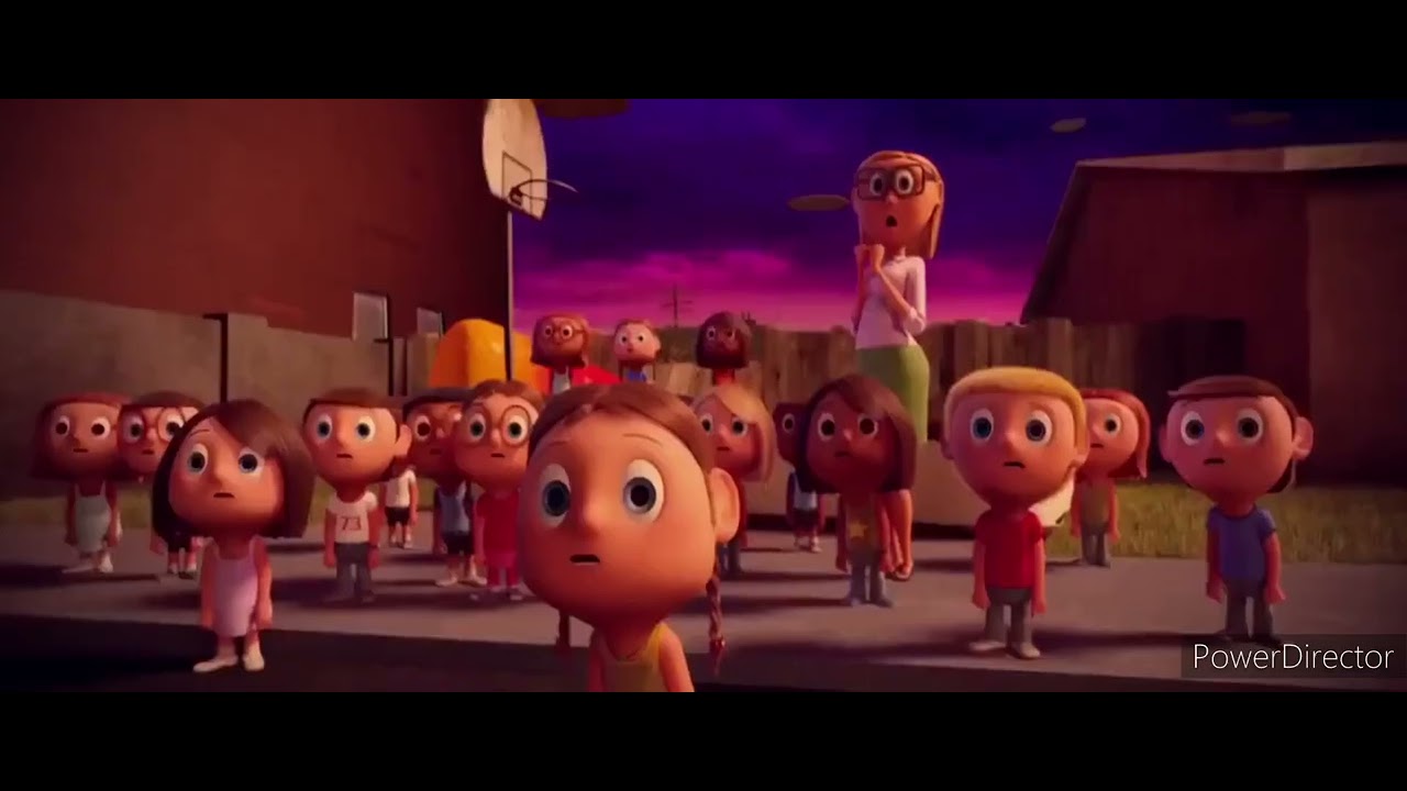 Cloudy With A Chance Of Meatballs Food Storm Scene - YouTube