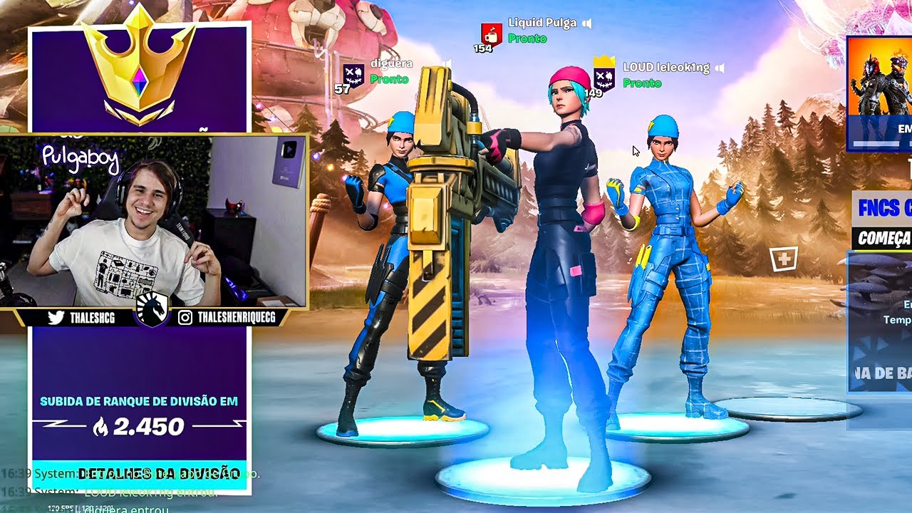 O TRIO MAIS RESENHA DO FORTNITE | PULGA ft. DIGUERA e LELEO 🔥 - YouTube