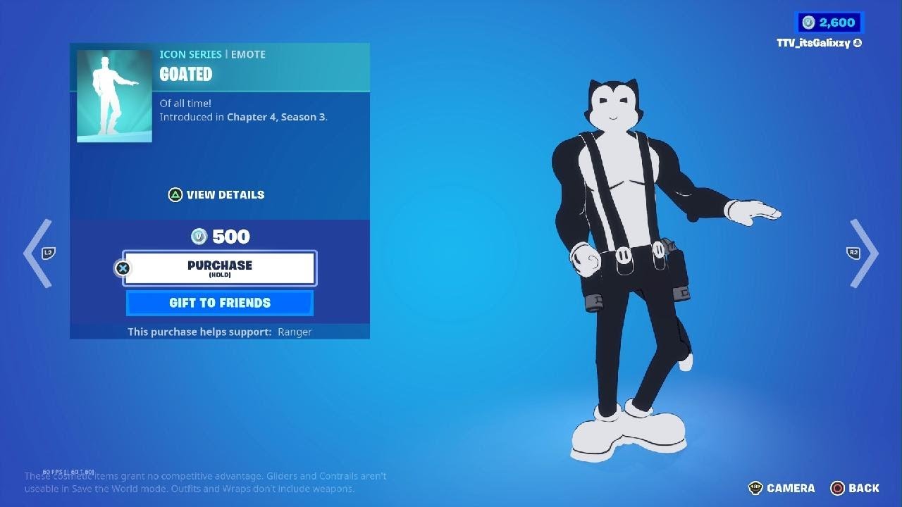 *NEW* Goated emote - YouTube