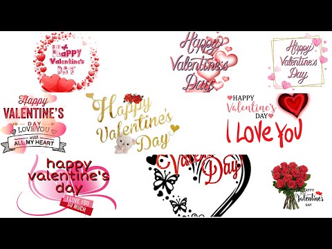 HAPPY VALENTINE'S DAY 2022 WHATSAPP STICKERS | FREE TO DOWNLOAD