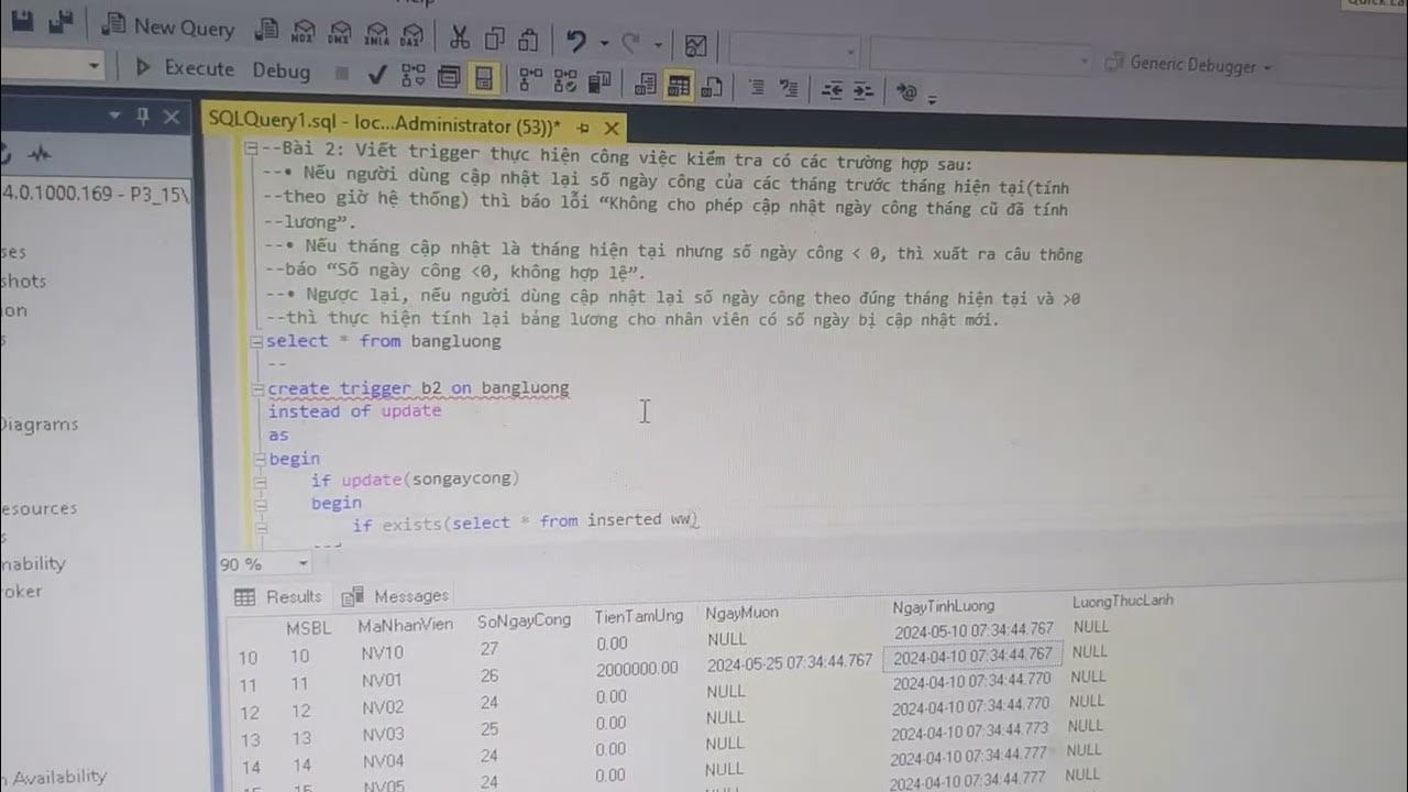 SQL lab7 1 - YouTube