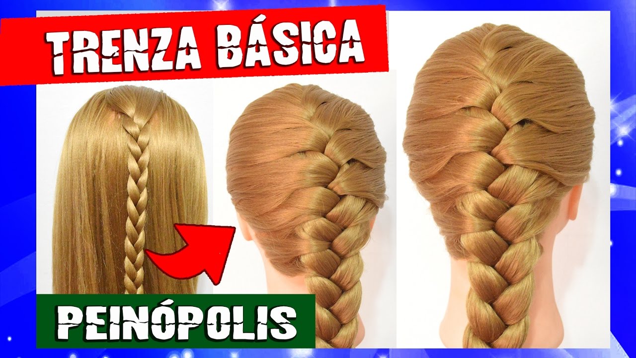 Como Hacer una Trenza Basica - de Raiz o Francesa para Principiantes ...