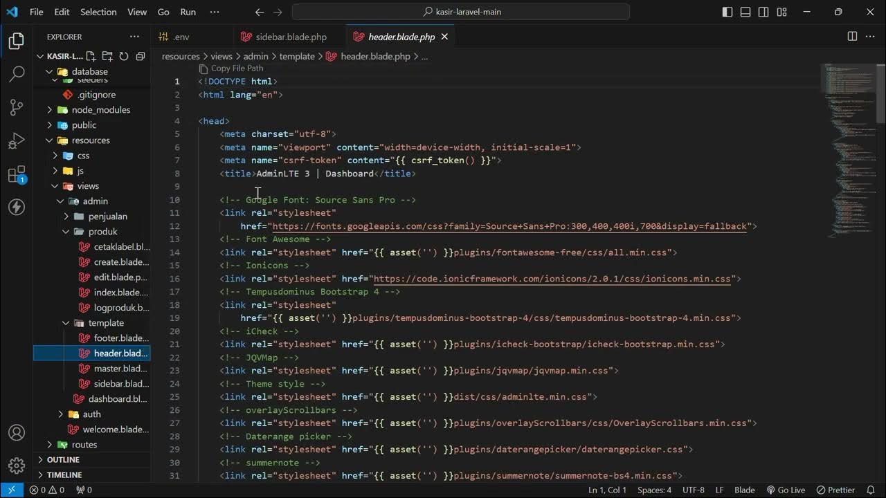 tutorial membuat aplikasi kasir - YouTube