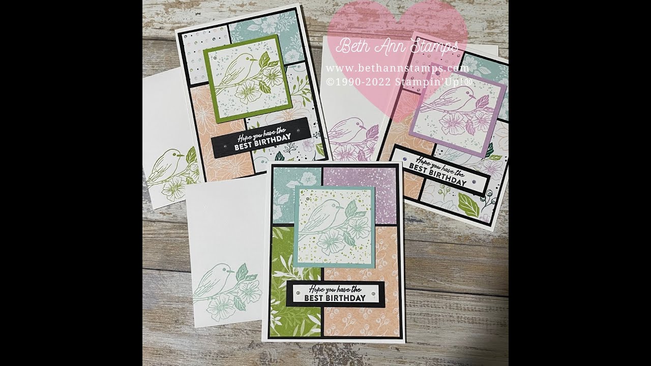 Stampin' Up! Friendly Hello - YouTube
