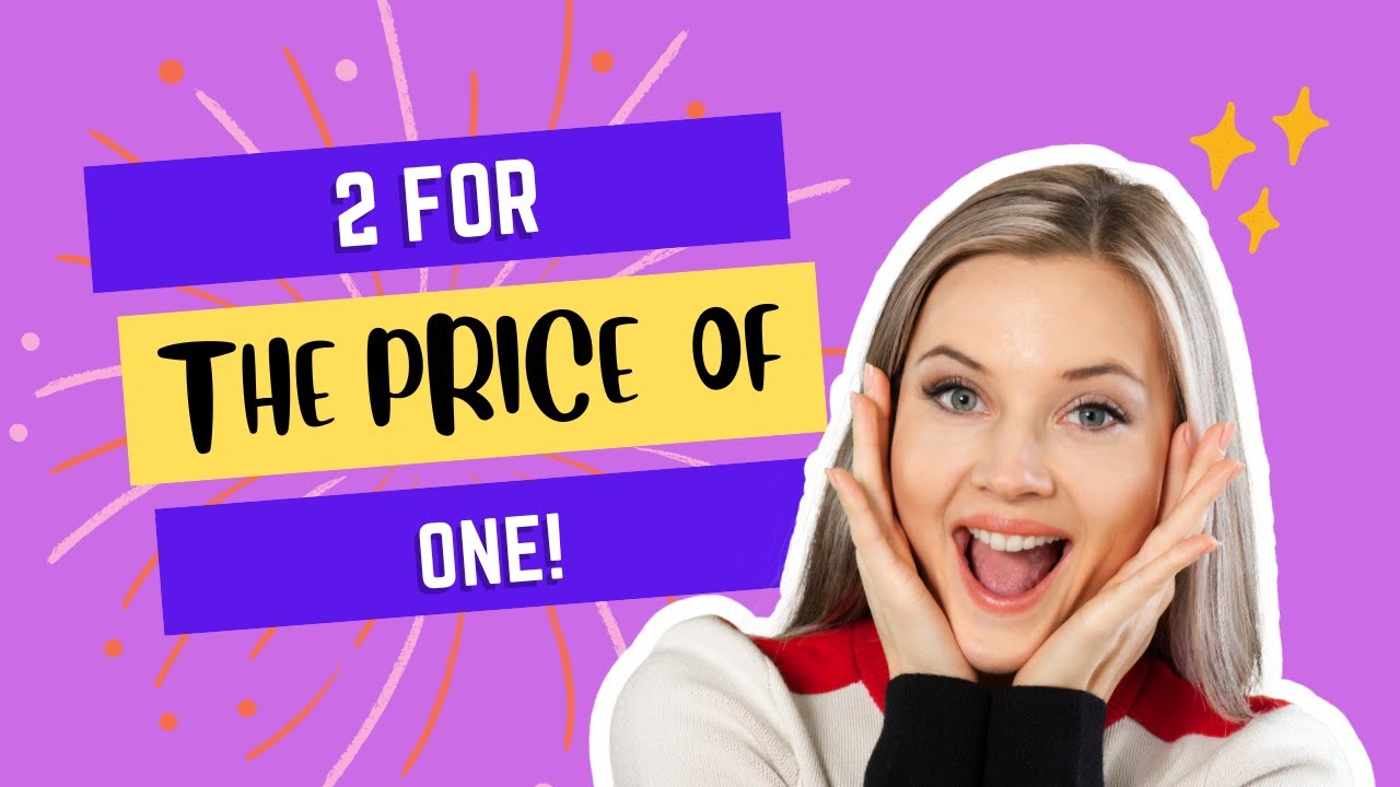 What a deal! You get two savings days for the price of one in today's ...