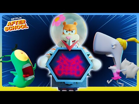 Bikini Bottom Pillow Fight BRAWL 💥🐡 Plankton: The Movie | Netflix Family