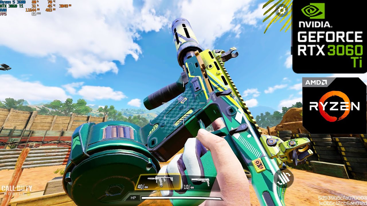Call of Duty Mobile - RTX 3060 Ti 8GB Very High Graphics Gameplay | COD ...