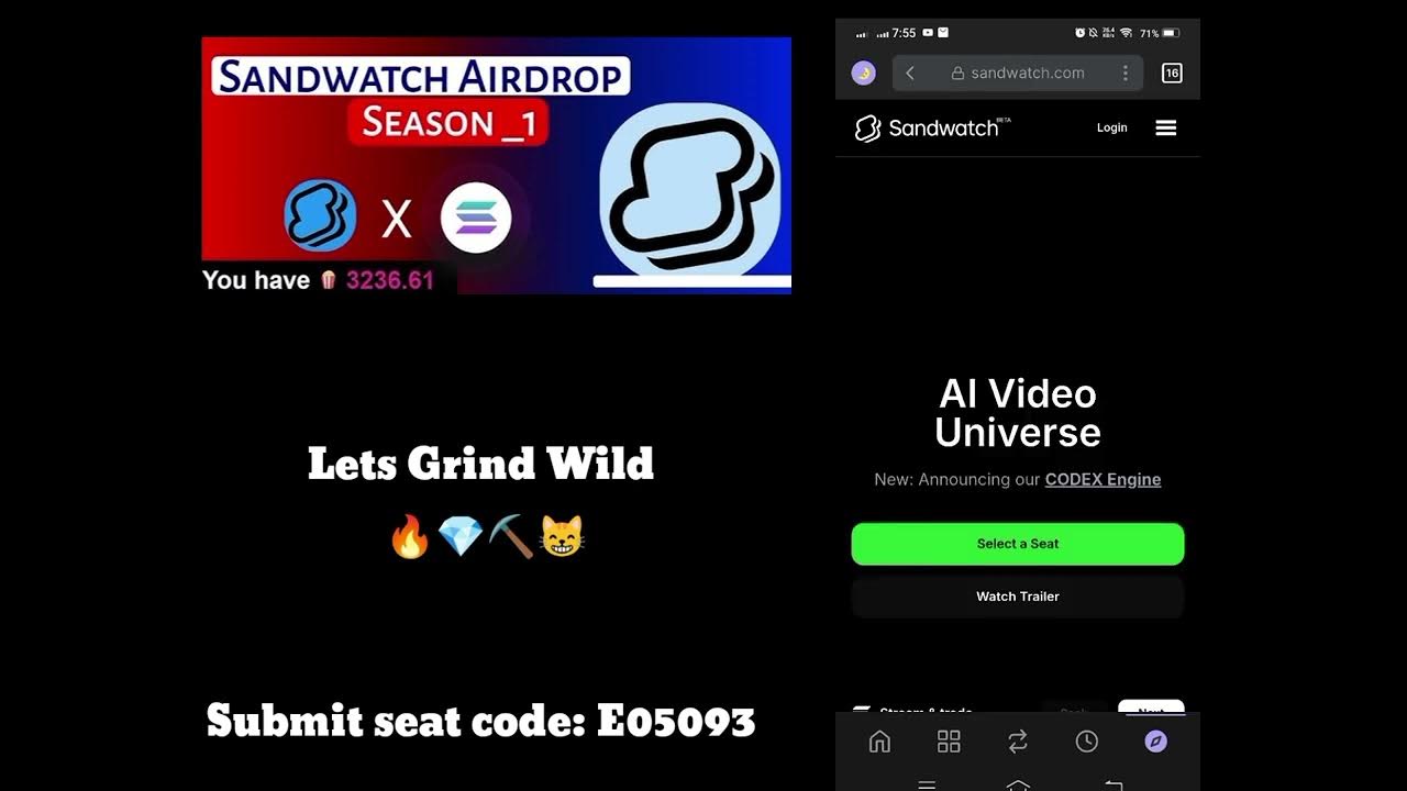 Sandwatch Ai Airdrop [ Run effortless || How to run on android step by step ] #nodes # ...