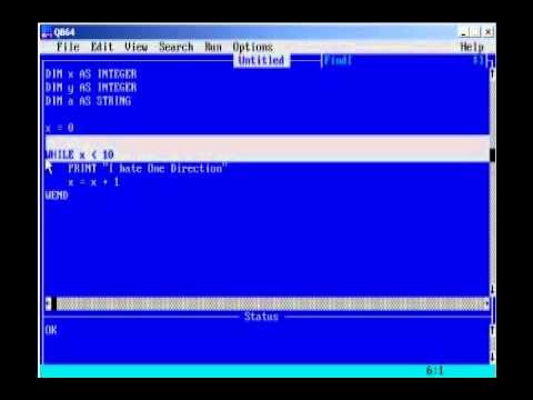 QB64 Tutorial 10 - While Loops - YouTube