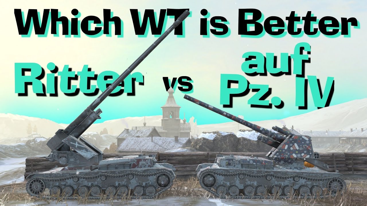 WOT Blitz Face Off || WT Ritter vs WT auf Pz. IV - YouTube