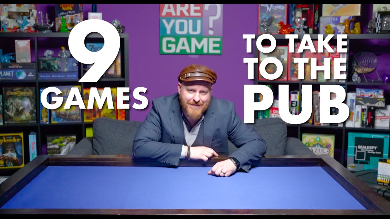 9 Games to take to the Pub! - Happy St Paddy's Day!! - YouTube
