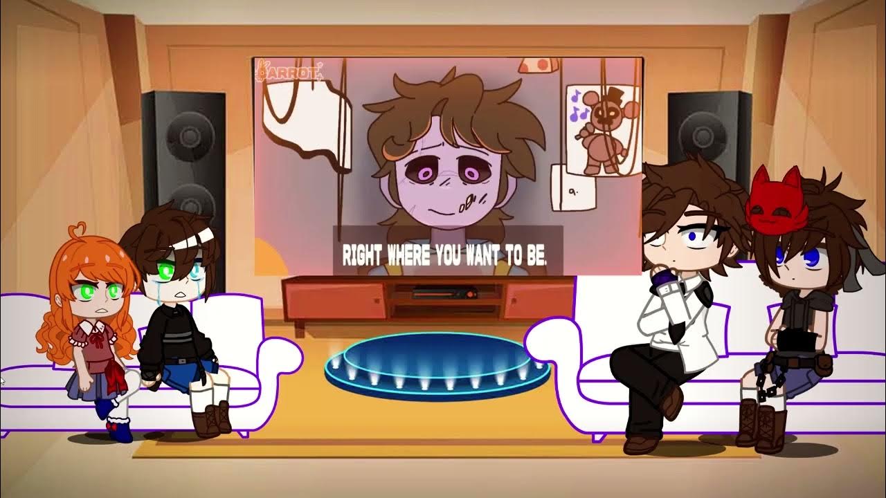 La familia Afton del Pasado reacciona al Futuro //Parte 1//Glammike Au//My Au// - YouTube