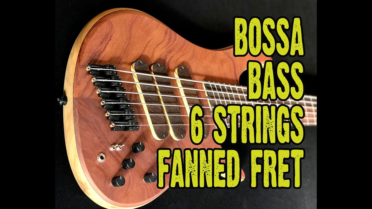 S.Martyn Fluence Fanned fret 6 - Bossa with 6 strings bass - YouTube