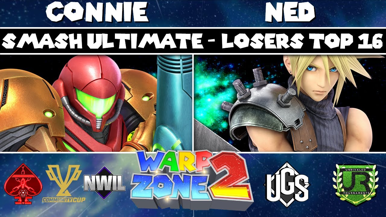 Warp Zone 2 Losers Top 16 - Connie (Samus) vs Ned (Cloud) - Smash ...