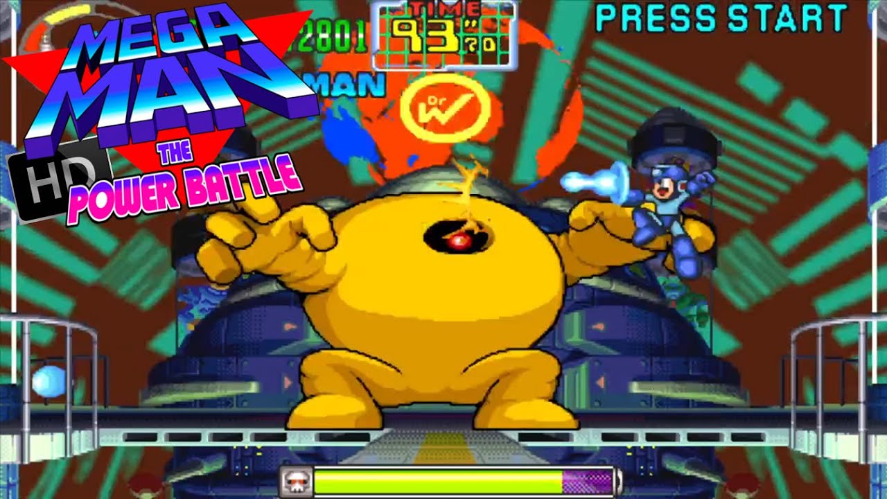 Mega Man: The Power Battle Arcade Playthrough Longplay HD Upscale (All ...