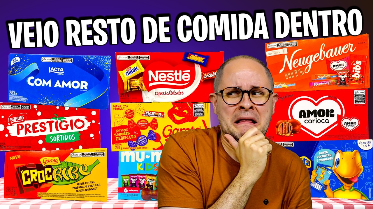 A PIOR e a MELHOR Caixa de Bombom da Atualidade | Tem Caixa de Bombom ...