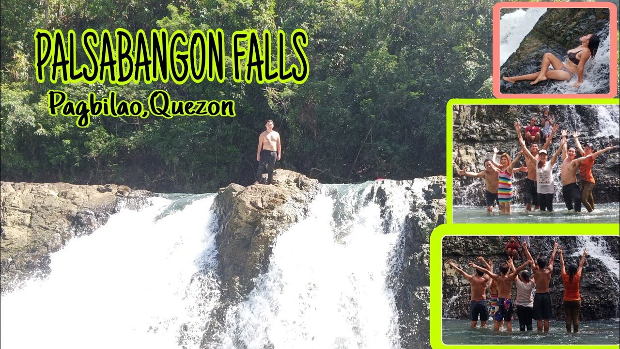 PALSABANGON FALLS, Pagbilao Quezon | Vingel vlogs - YouTube
