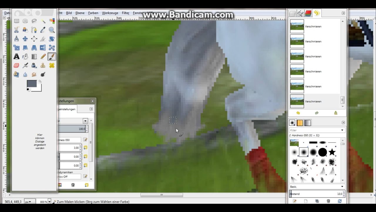 Gimp - How to make hair and the sun - Sso - YouTube