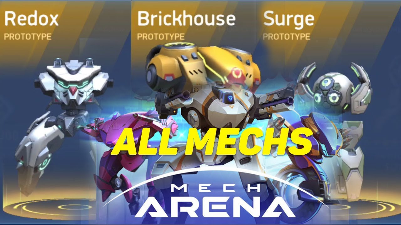 Mech Arena All Robots Abilities - YouTube