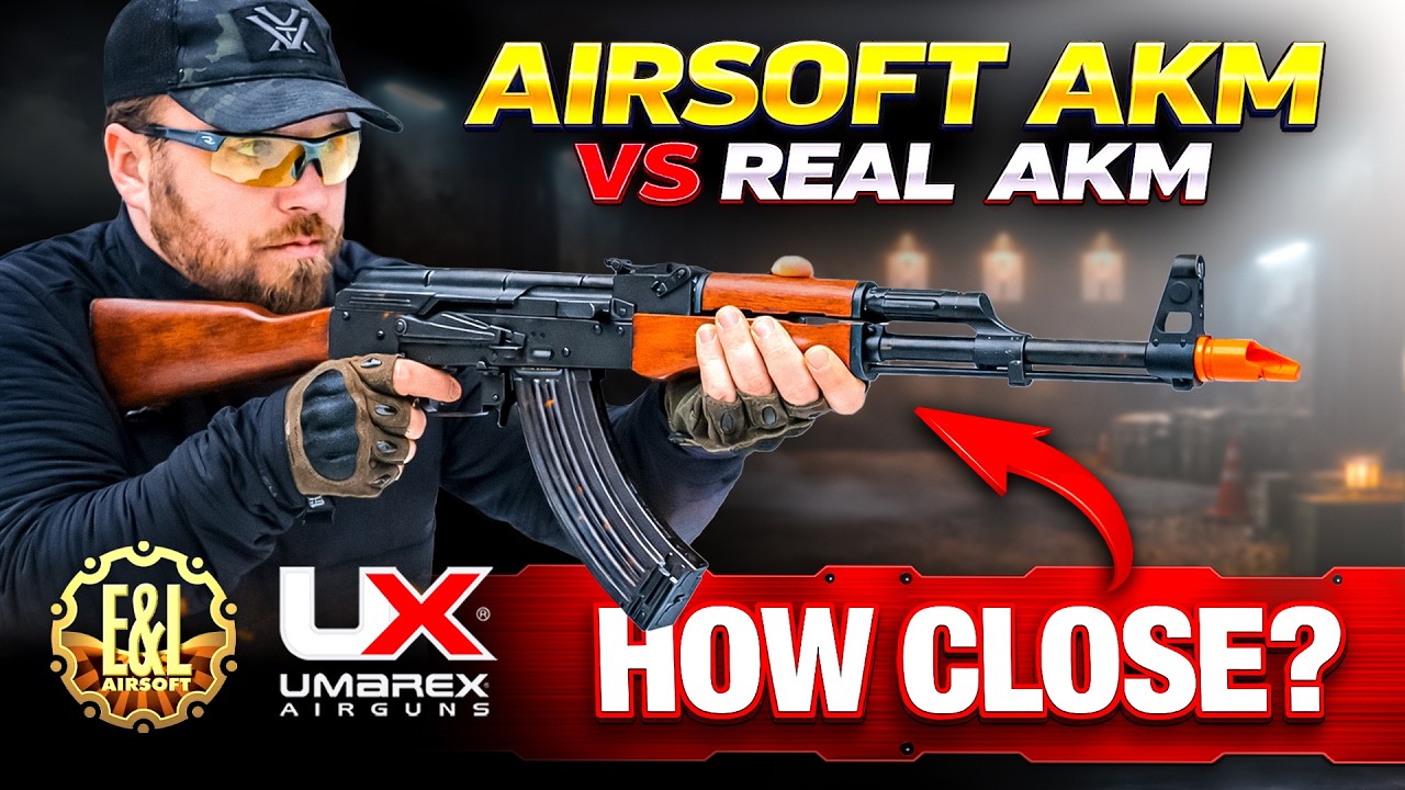 Umarex AKM AK-74 2.0 vs Real AKM — Most Realistic AK Airsoft Replica ...