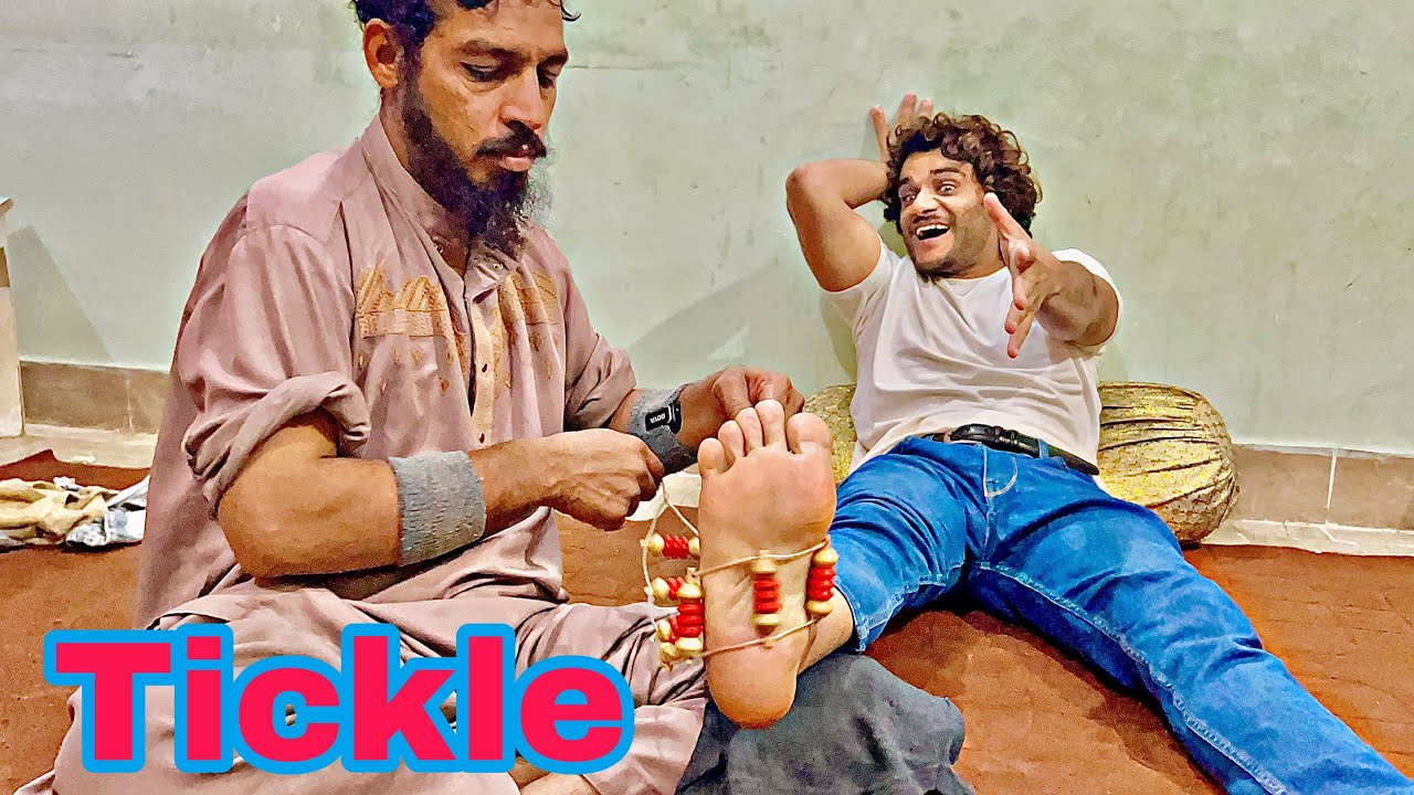 ASMR FEET TICKLE : Tickle With Different Objects - YouTube