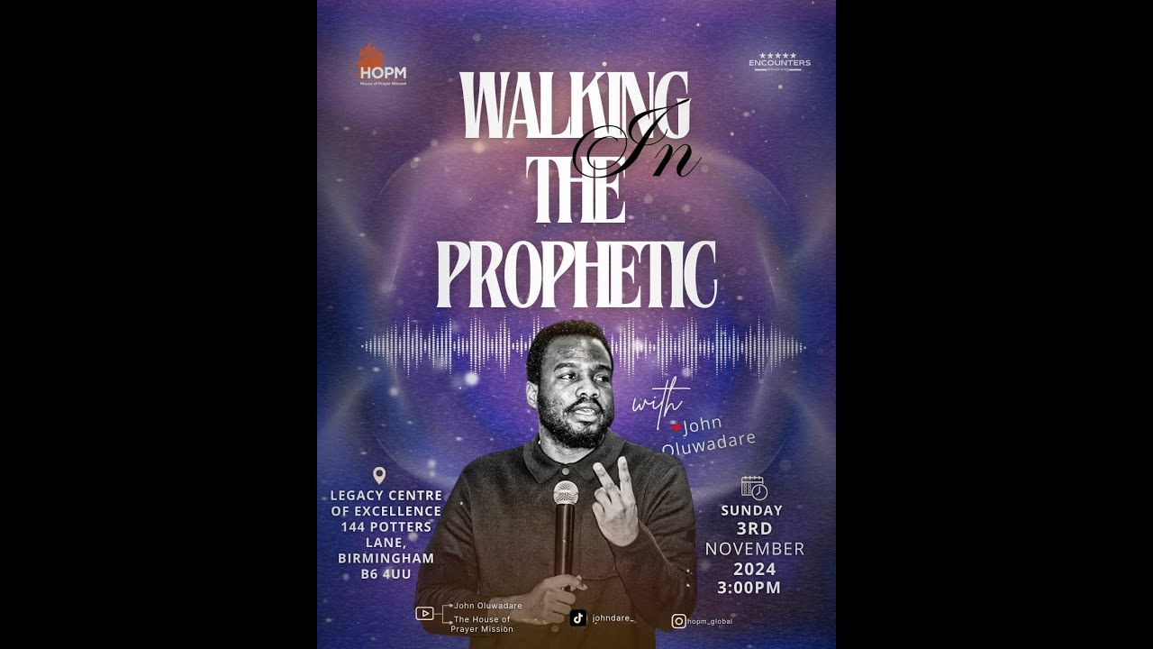 Walking in the Prophetic Series 1 - YouTube