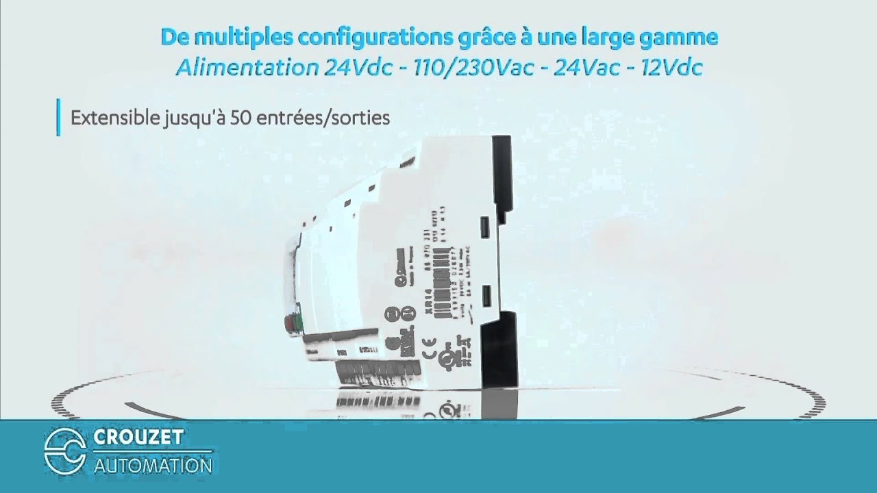 Crouzet Automation présente le Millenium 3 - YouTube