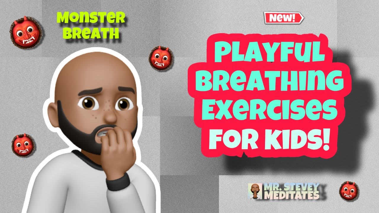 Monster Breath 👹 | New Series! 🎥 | Playful Breathing Exercises for Kids ...
