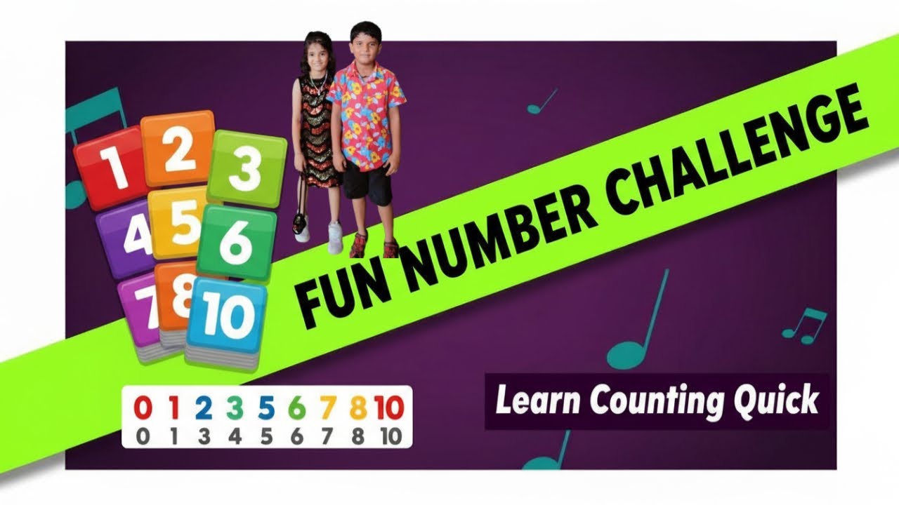 Number Counting for Kids "Easy Learning with FUN" - YouTube